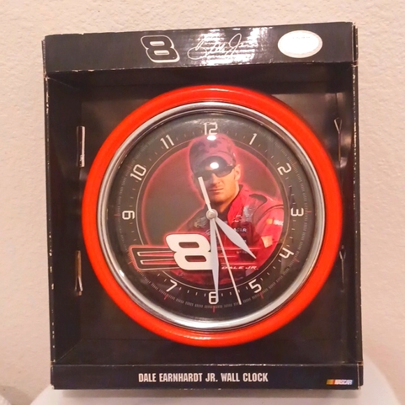 Wall Decor | Dale Earnhardt Jr Wall Clock | Poshmark
